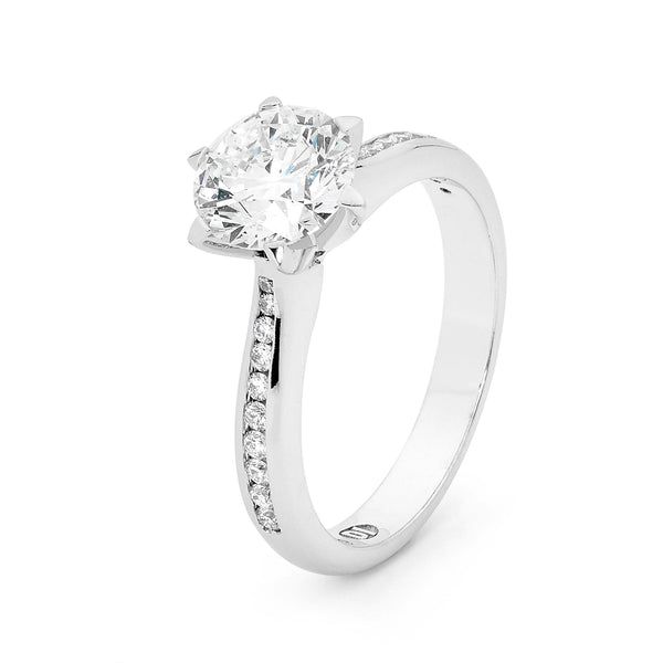 Stella Diamond Engagement Ring | 1ct GIA Certified | Diamonds International